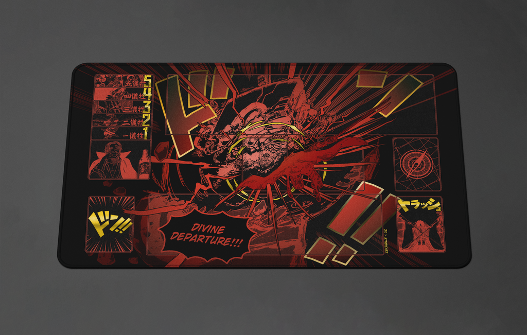 Shanks “Divine Departure ” ONE PIECE PLAYMAT by ZDESIGN – TCGSyndicate